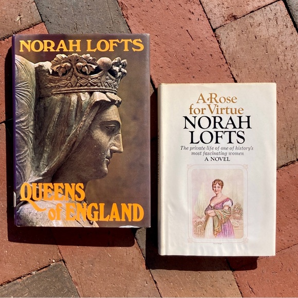 Other | 2 Norah Lofts A Rose For Virtue British Queen Royal Princess ...